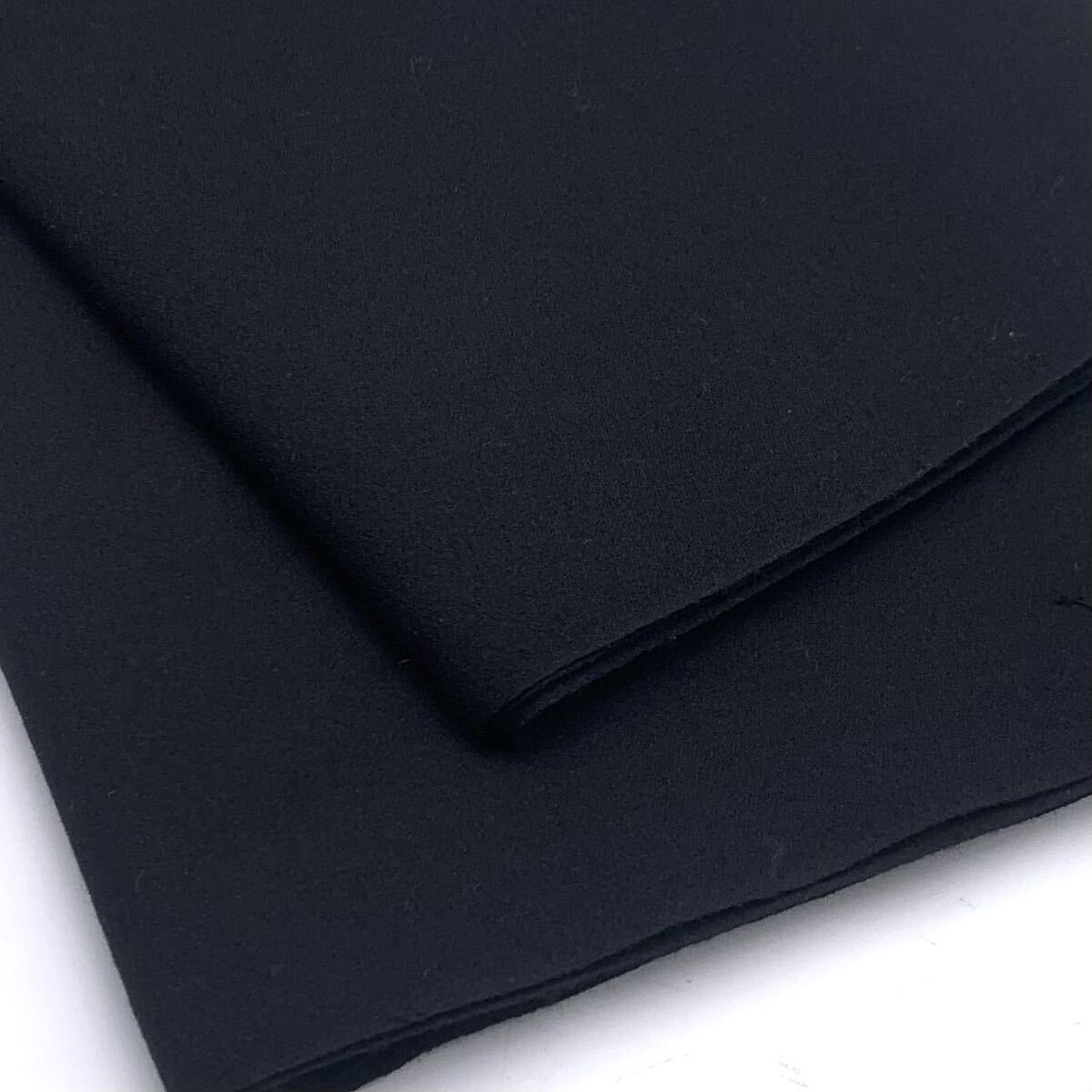 Yahoo!オークション - R254 ウールジョーゼット 3m ウール100％ ブラ...