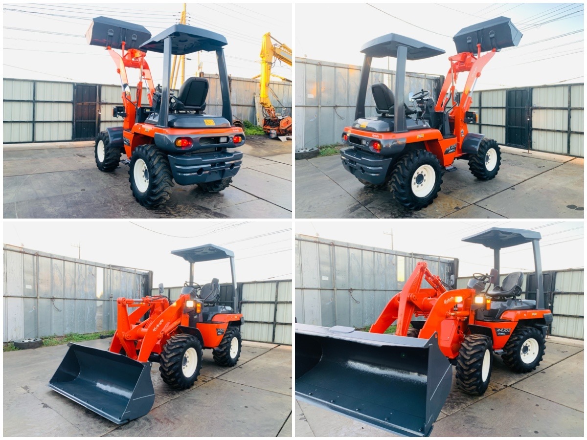 Yahoo!オークション - クボタR430Z タイヤショベル ホイールローダー 8...