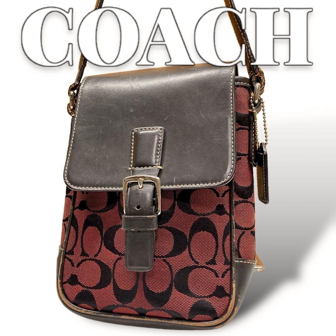 Yahoo!オークション - COACH ショルダーバッグ 7772