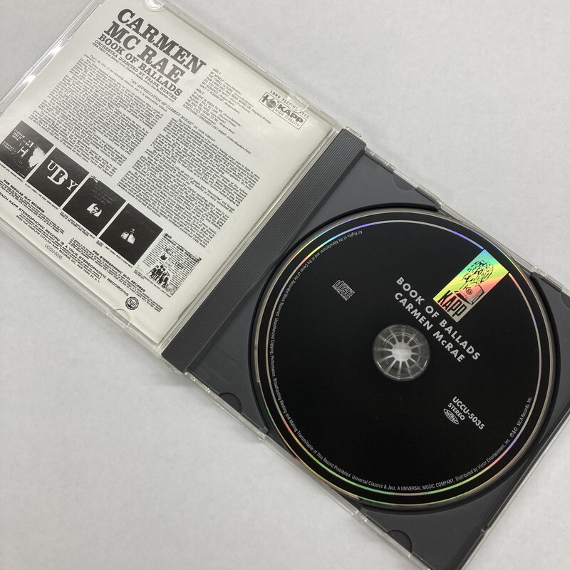 Yahoo!オークション - FUZカーメン・マクレエ ブック・オブ・バラーズ ...