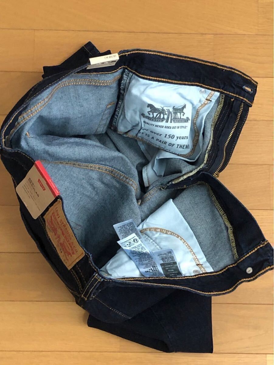 Yahoo!オークション - Levi's 505 REGULAR FIT RINSEY W34 L32