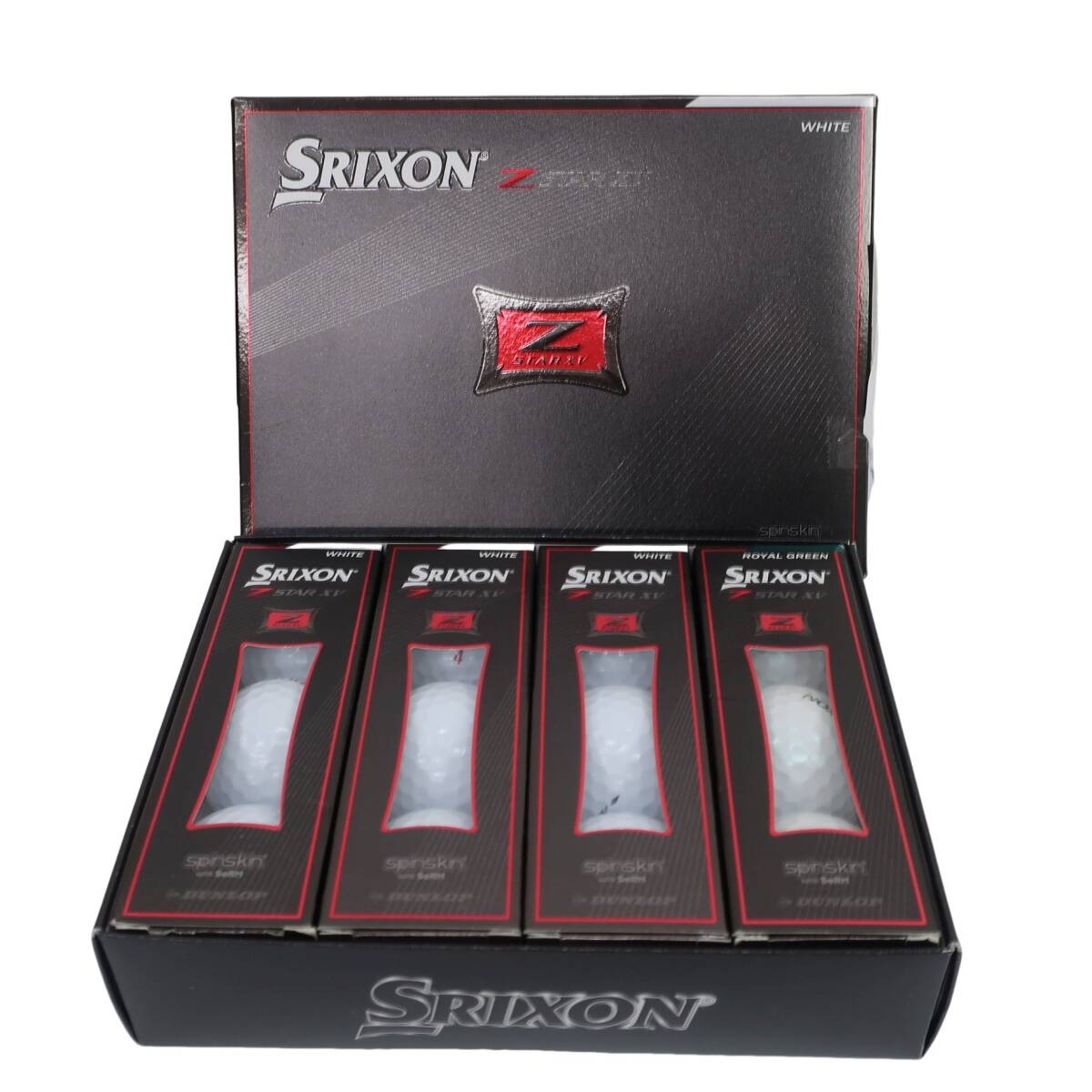 Yahoo!オークション - 【新品】SRIXON(スリクソン) ゴルフボール 白 1...