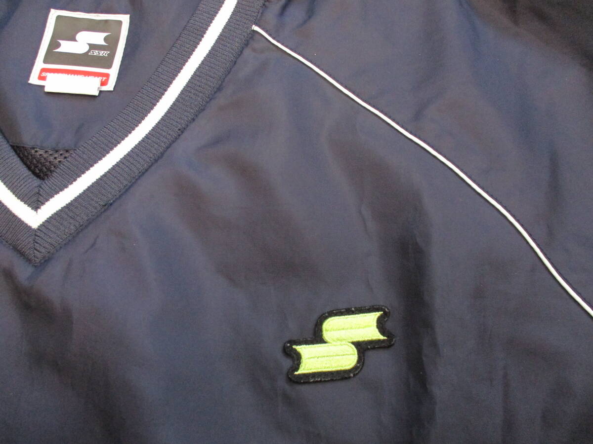 Yahoo!オークション - 【SSK】 裏地付き／2トーン・カラー Vネック／ジ...