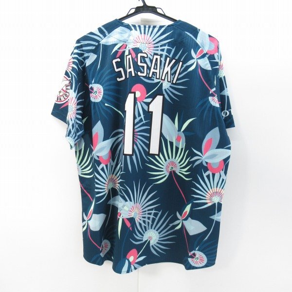 Yahoo!オークション - 【未使用】マジェスティック 千葉ロッテマリー...