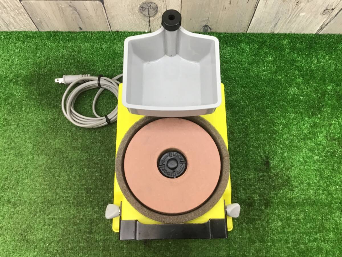 Yahoo!オークション - 送料無料 山善(YAMAZEN) 卓上刃物とぎ器 イエロ...