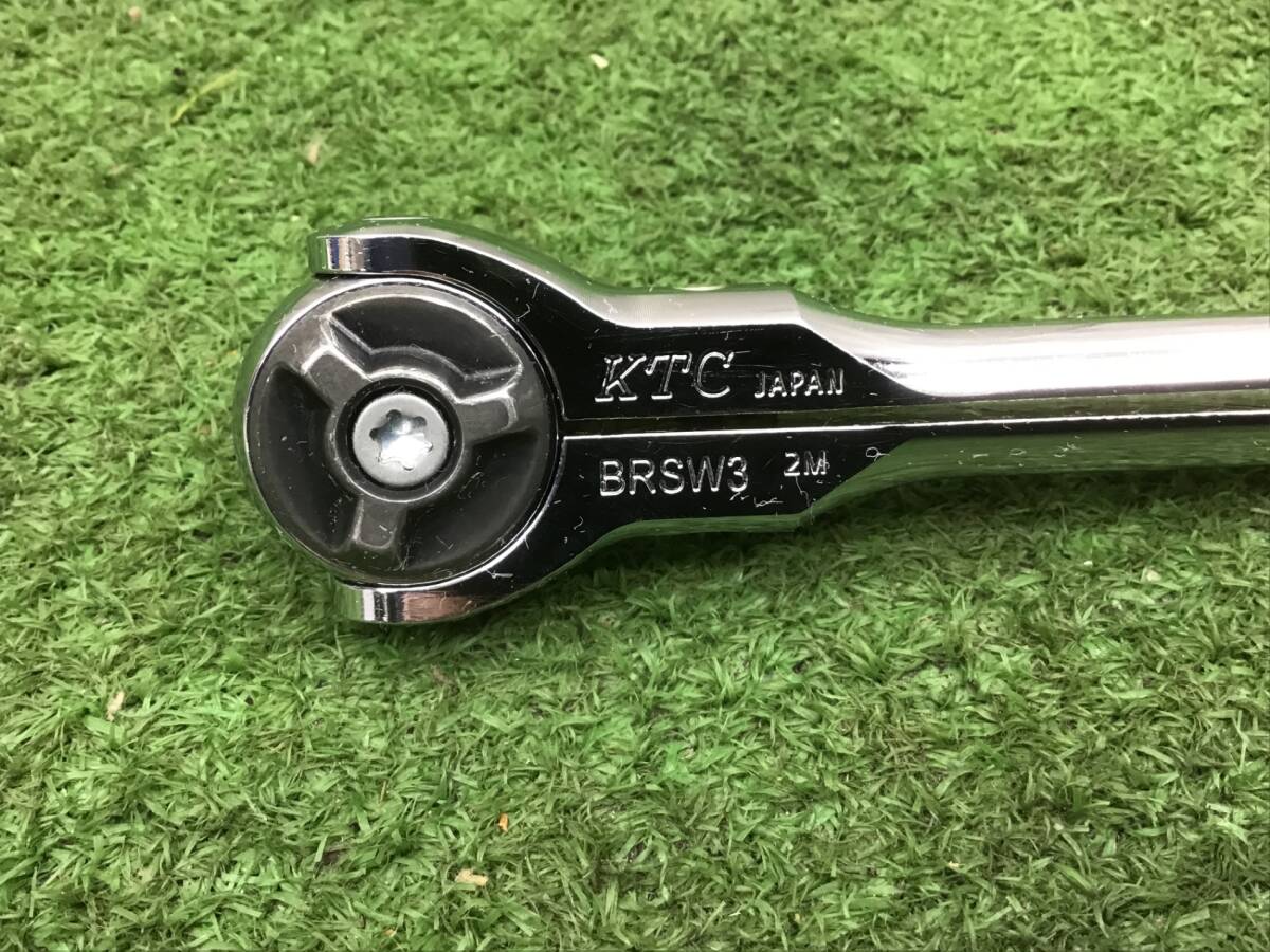 Yahoo!オークション - 送料無料 KTC スイベルラチェットハンドル BRSW3...