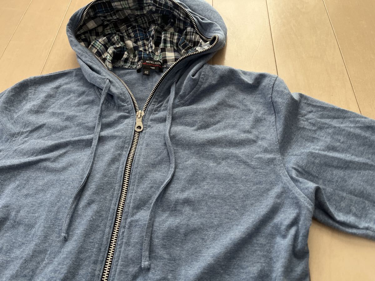 Yahoo!オークション - MICHEL KLEIN homme 半袖パーカー 46サイズ