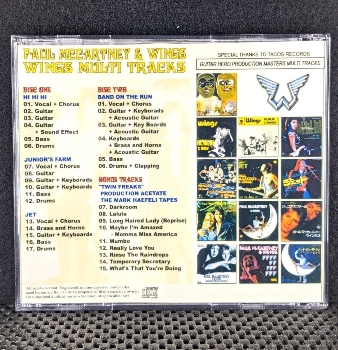 Yahoo!オークション - ポール・マッカートニー＆ウイングス - Multi Tr...