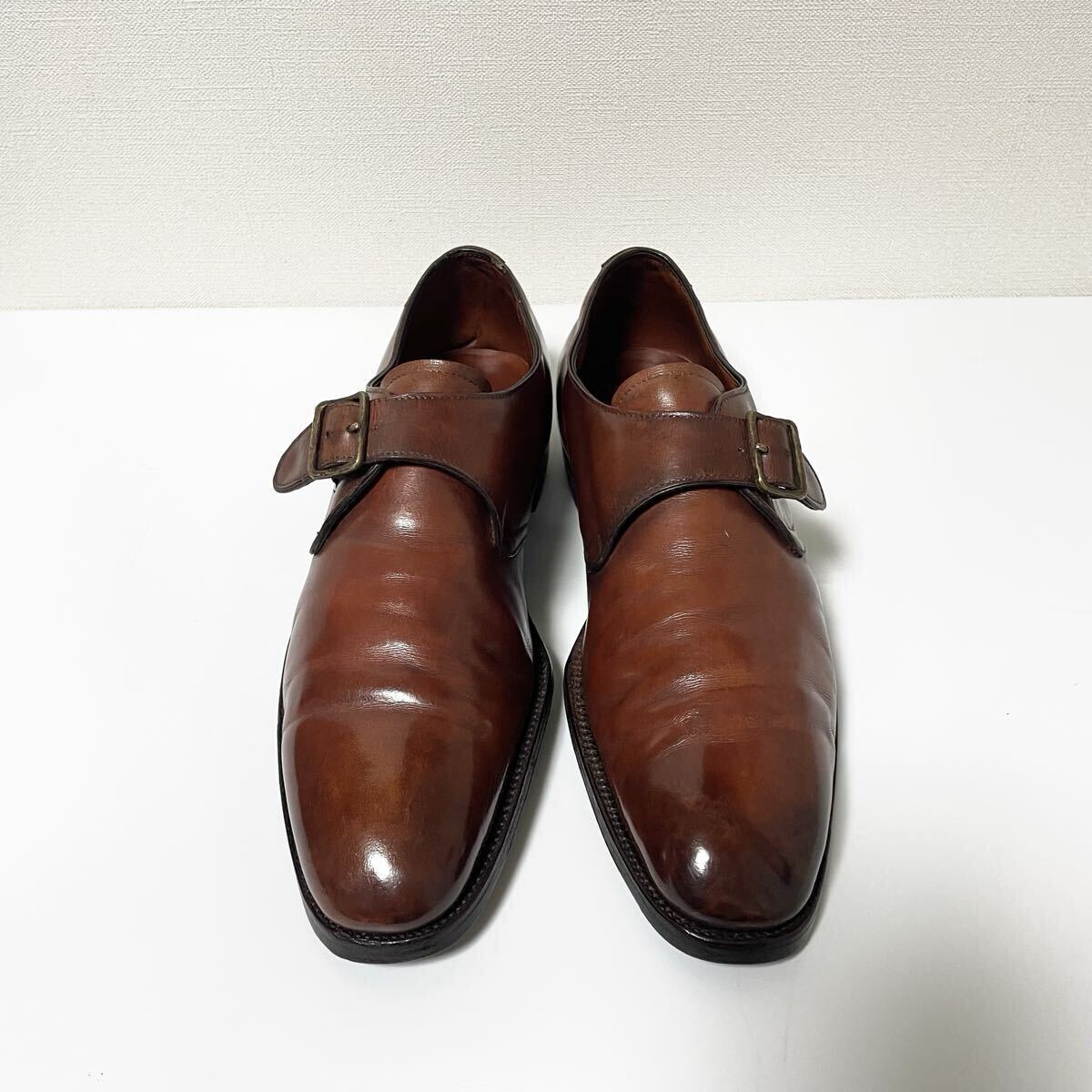 Yahoo!オークション - 旧工場 エドワードグリーン TROON トルーン レザ...