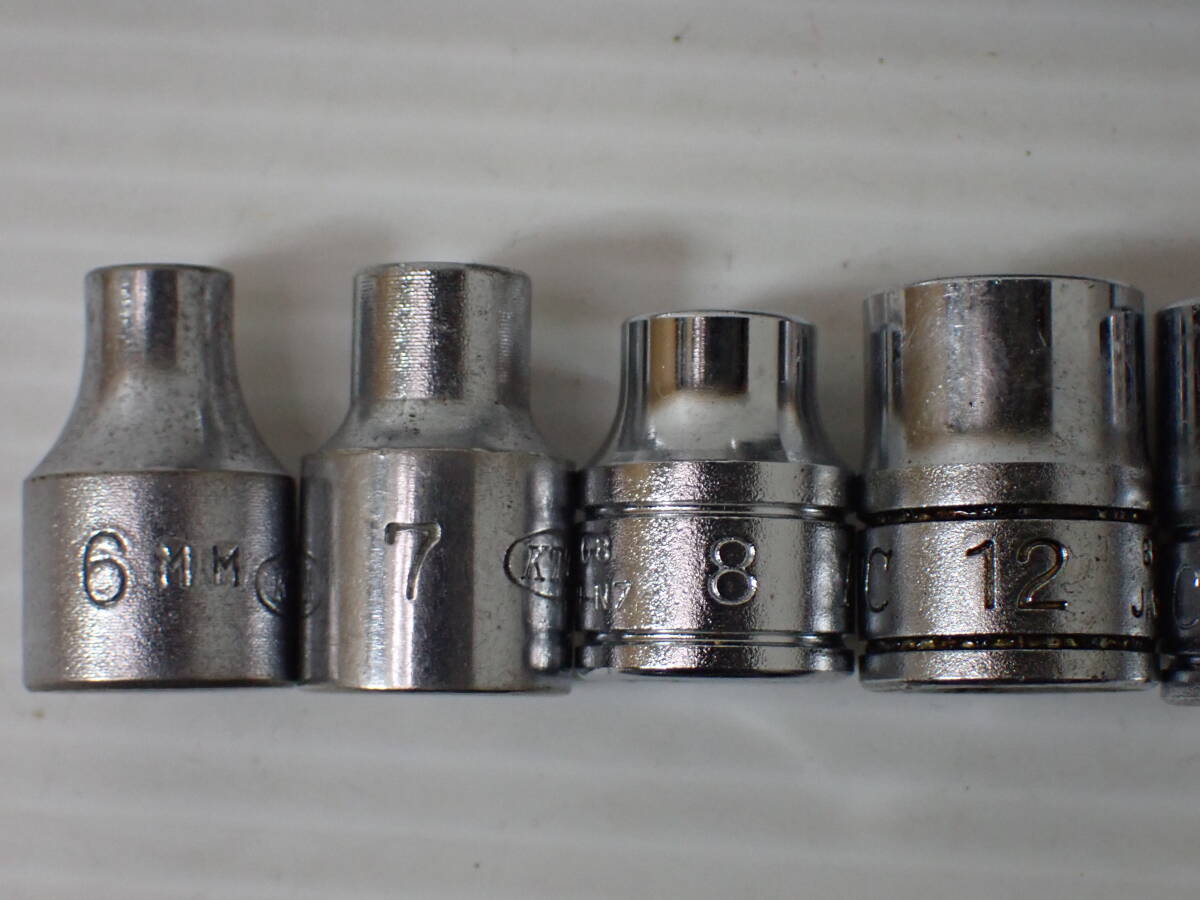 Yahoo!オークション - KTC 京都機械工具 3/8インチ 9.5mm ソケットレン...