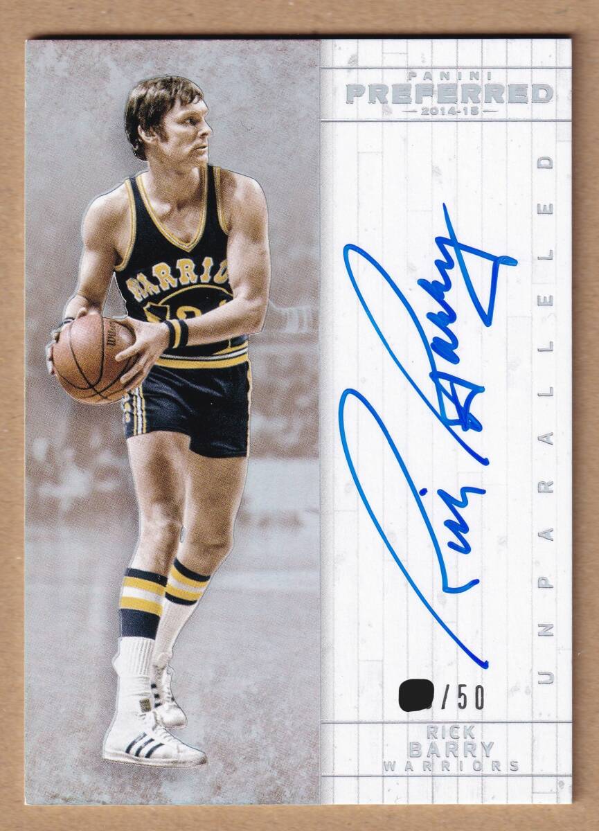 Yahoo!オークション - 【NBA】RICK BARRY 直筆サインカード 50枚限定 2...