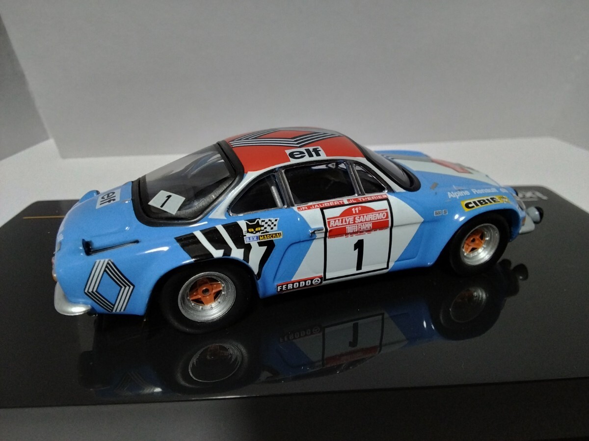 Yahoo!オークション - IXO RAC099 Alpine A110 1800 #1 Rally San Remo...