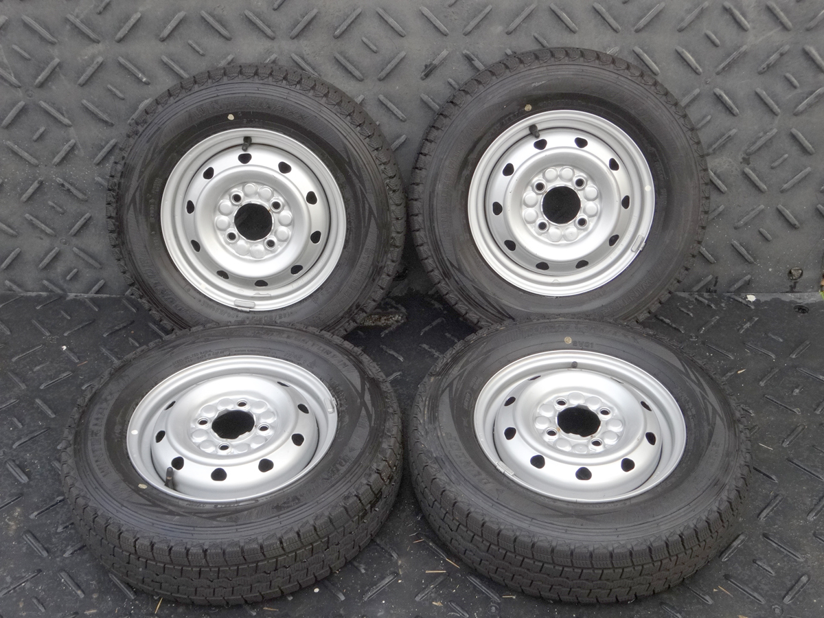 Yahoo!オークション - ③ バリ山 145/80R12 ダンロップ ウインターマッ...