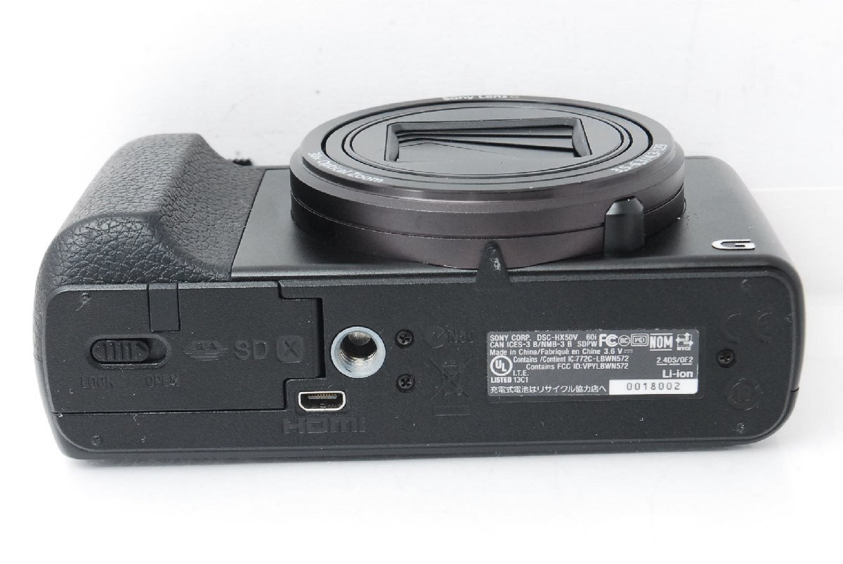 Yahoo!オークション - 【極美品】SONY ソニー DSC-HX50V ブラック c000...