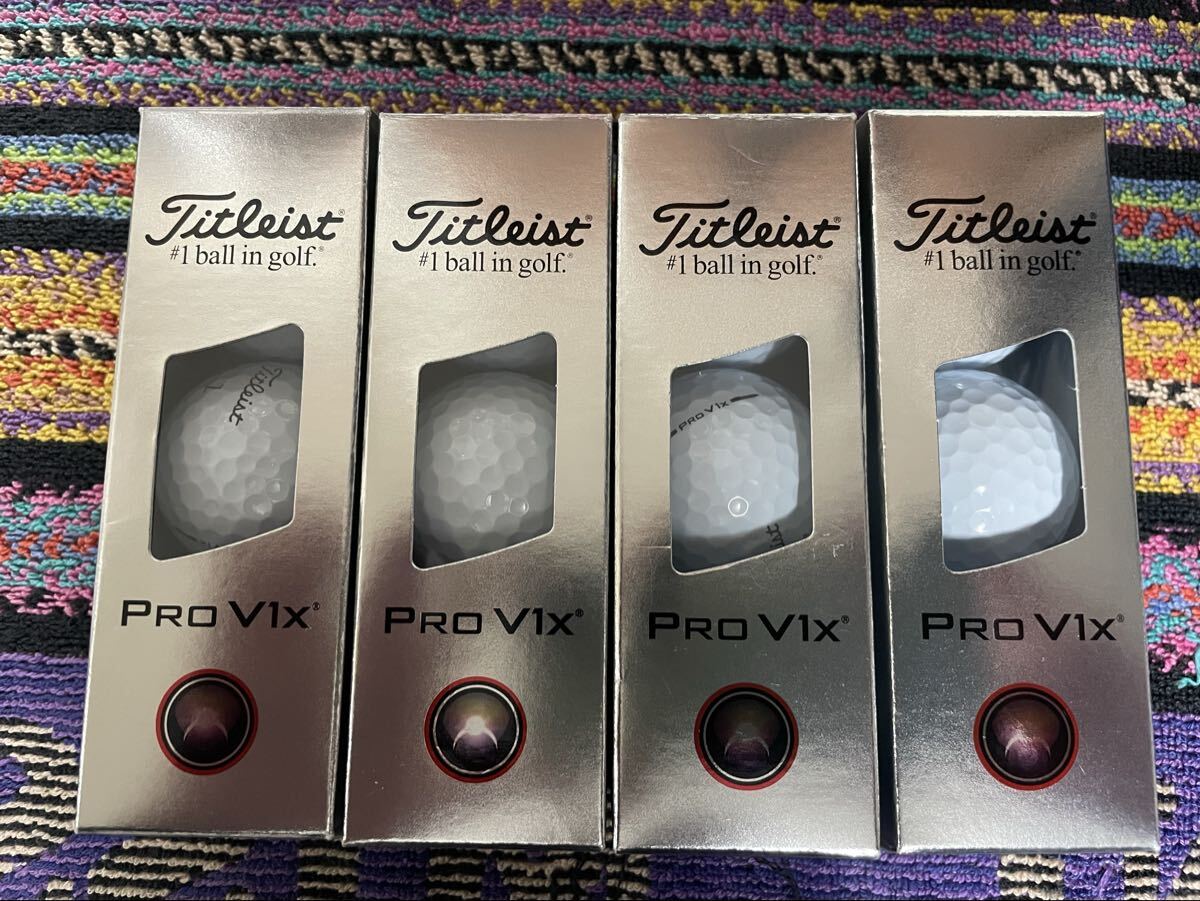 Yahoo!オークション - 訳あり タイトリスト PRO V1X 1ダース 12個 Titl...