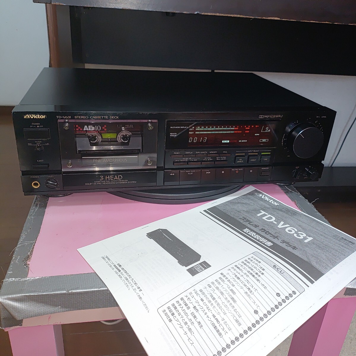 Yahoo!オークション - Victor ビクター TD-V631 動作品 取説付き