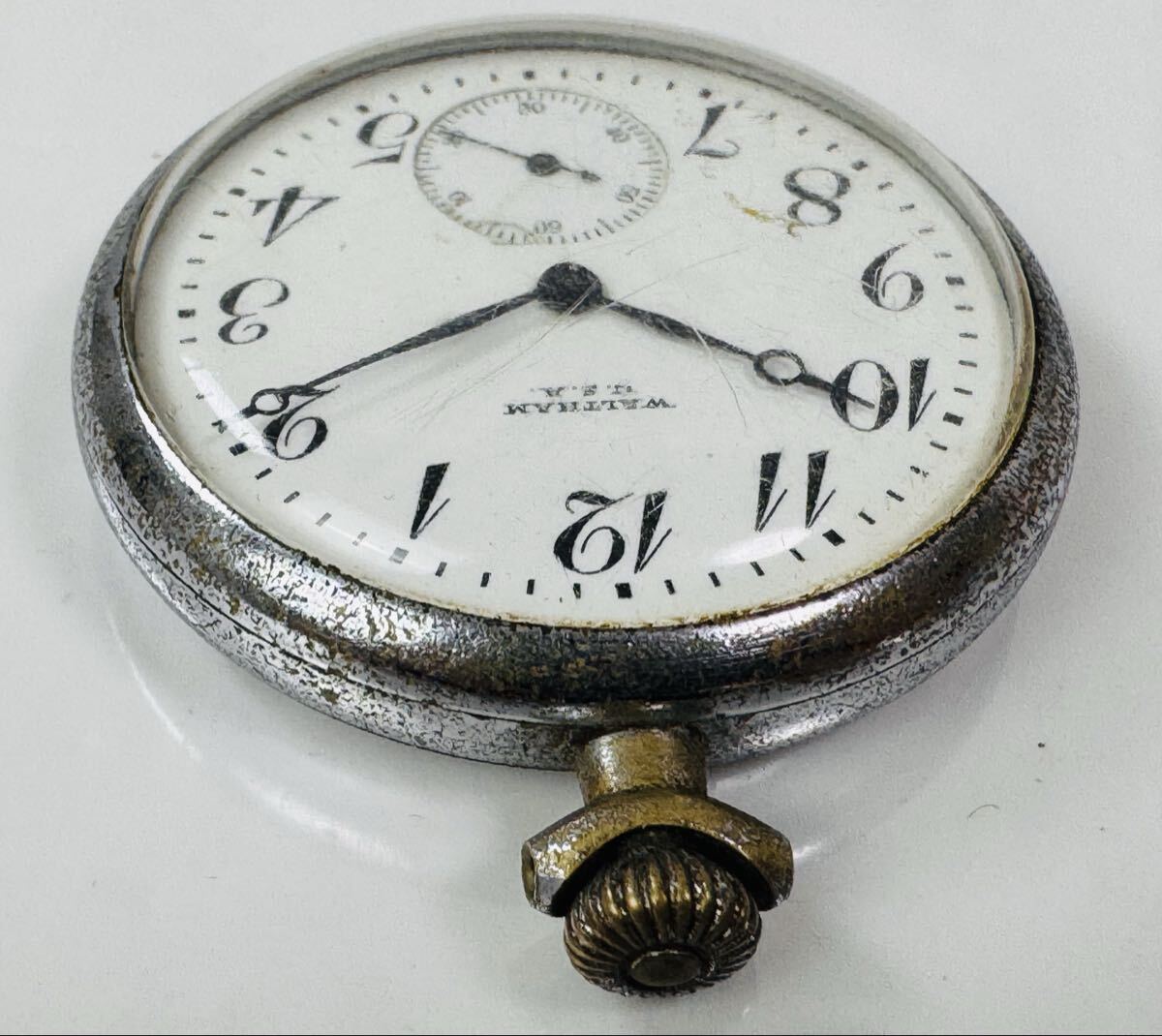 Yahoo!オークション - β WALTHAM USA アメリカンウォルサム 手巻き ア...