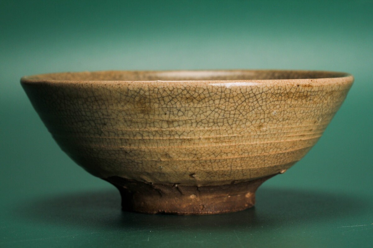 Yahoo!オークション - 時代 作者不詳 銘『薫風』古萩 萩焼茶碗 『淡々...