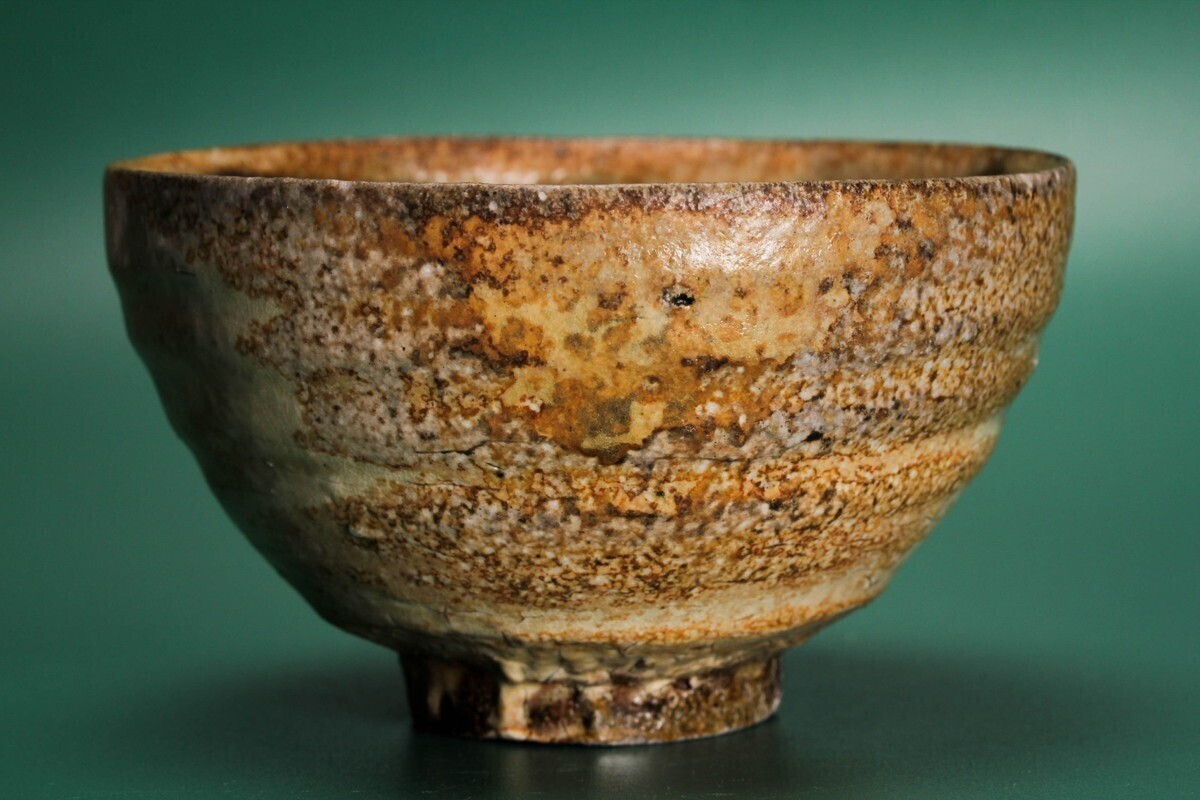 Yahoo!オークション - 古谷道生 最上位作 信楽粉引茶碗 茶道具 本物保...