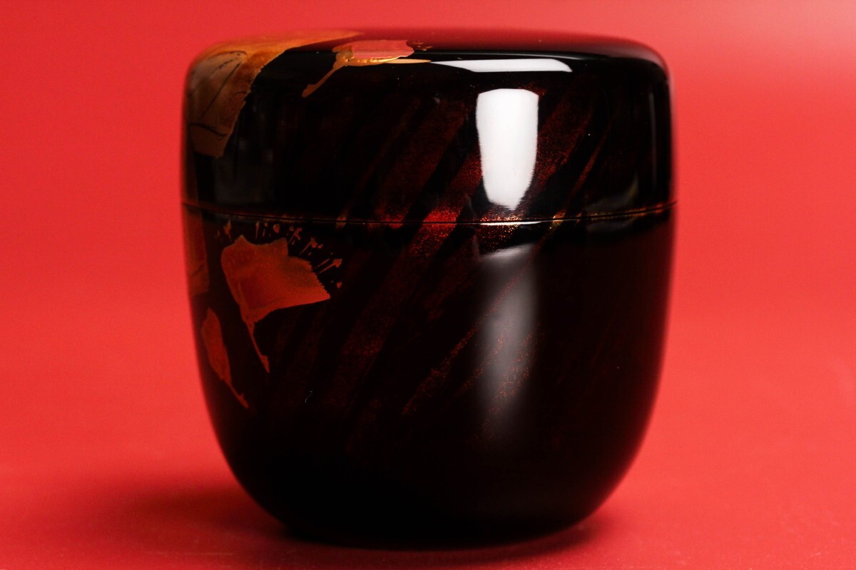 Yahoo!オークション - 能登輪島塗 大徹 陽炎浄光棗 共箱 茶道具 本物保...