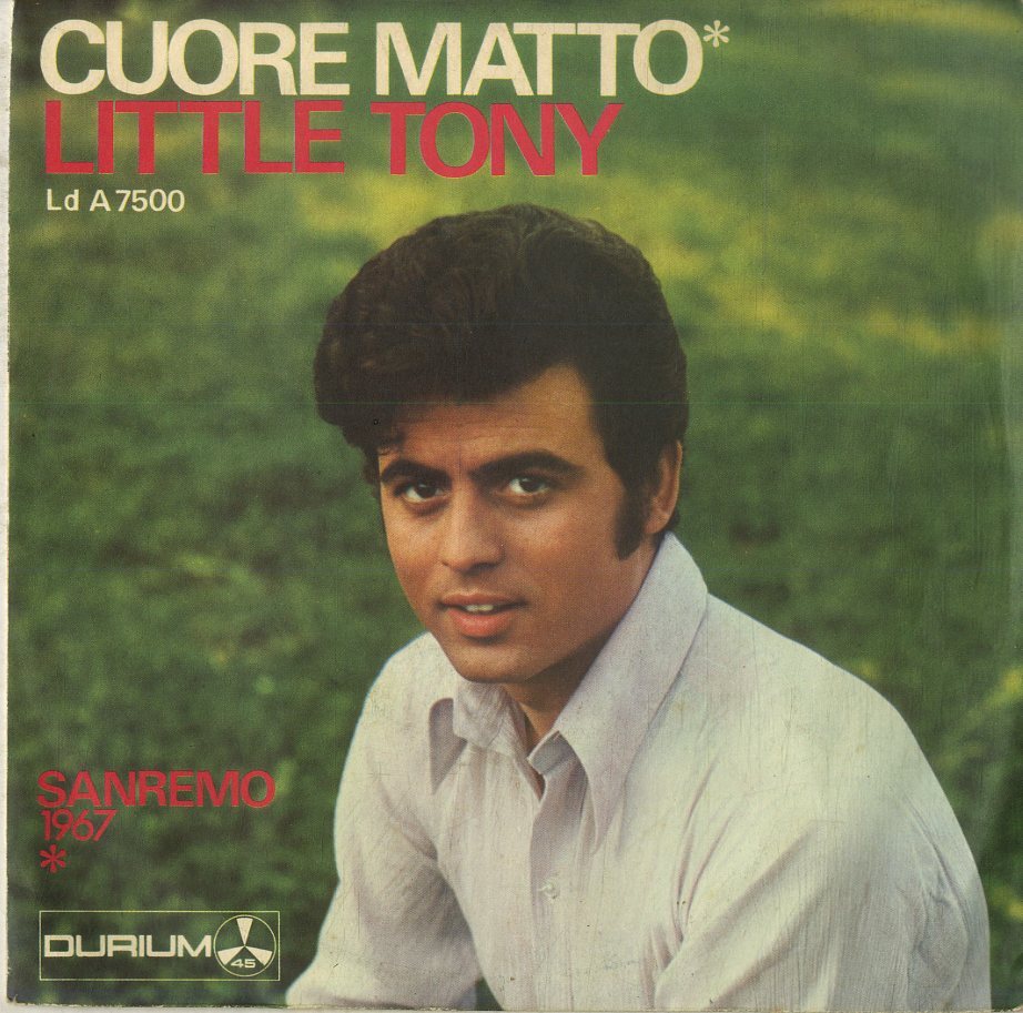 Yahoo!オークション - C00176812/EP/Little Tony「Cuore Matto」