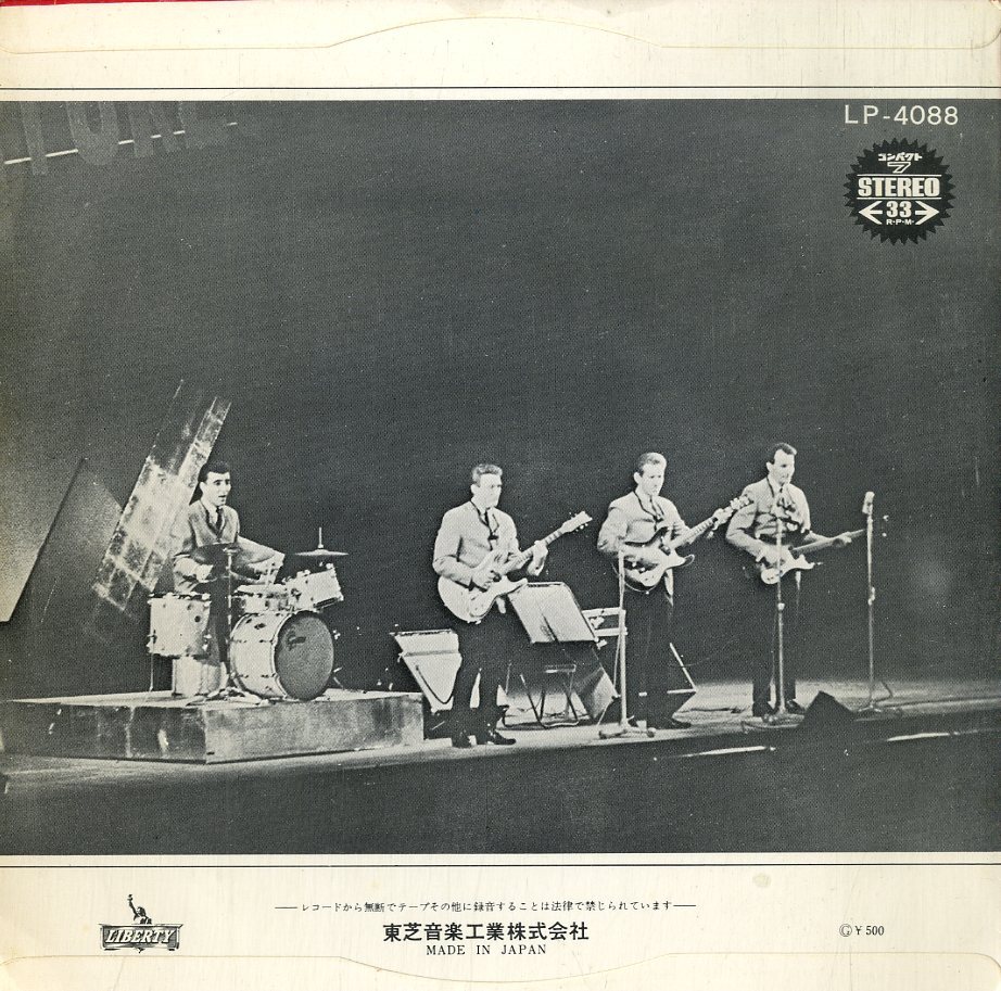 Yahoo!オークション - C00188039/EP1枚組-33RPM/ベンチャーズ(THE VENT...