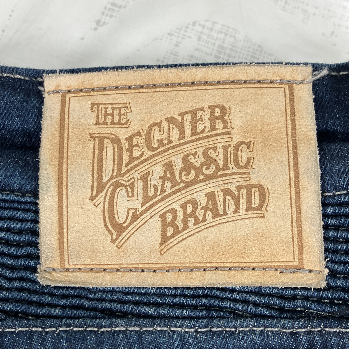 Yahoo!オークション - DEGNER デグナー 本革ヒートガード デニムパンツ...