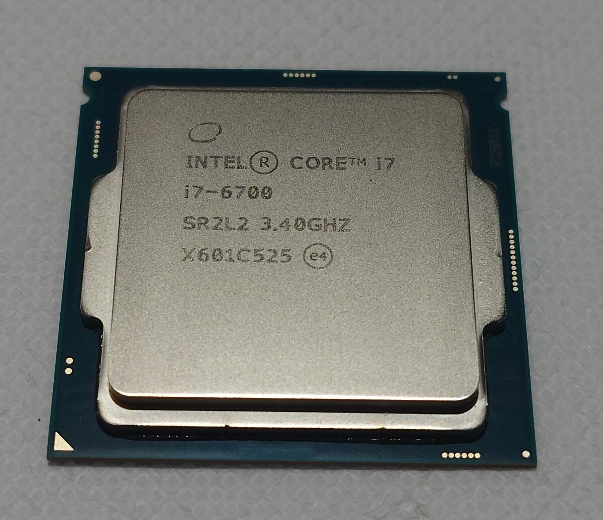 Yahoo!オークション - 【intel】Core i7 6700 3.4GHz LGA1151 CPU 動作...