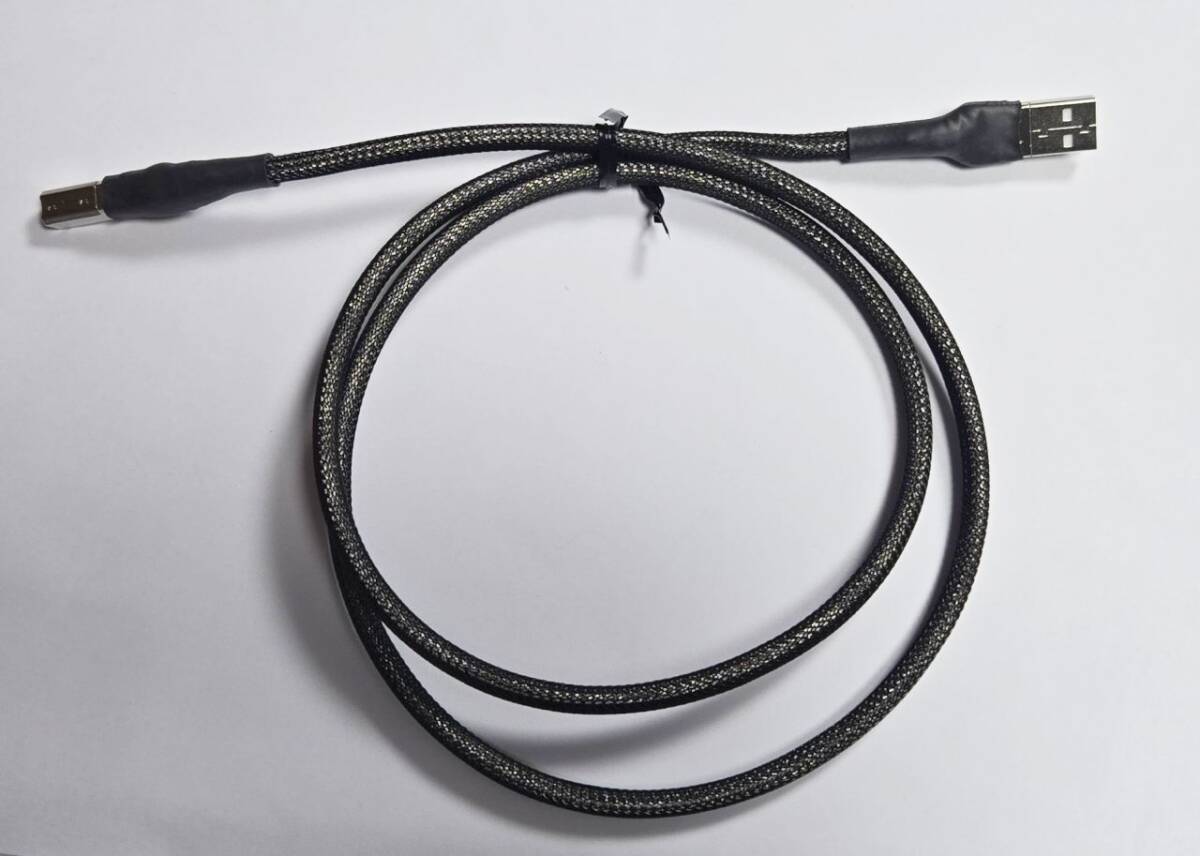 Yahoo!オークション - 特注 オーディオ用オリジナルUSBケーブル A to B...