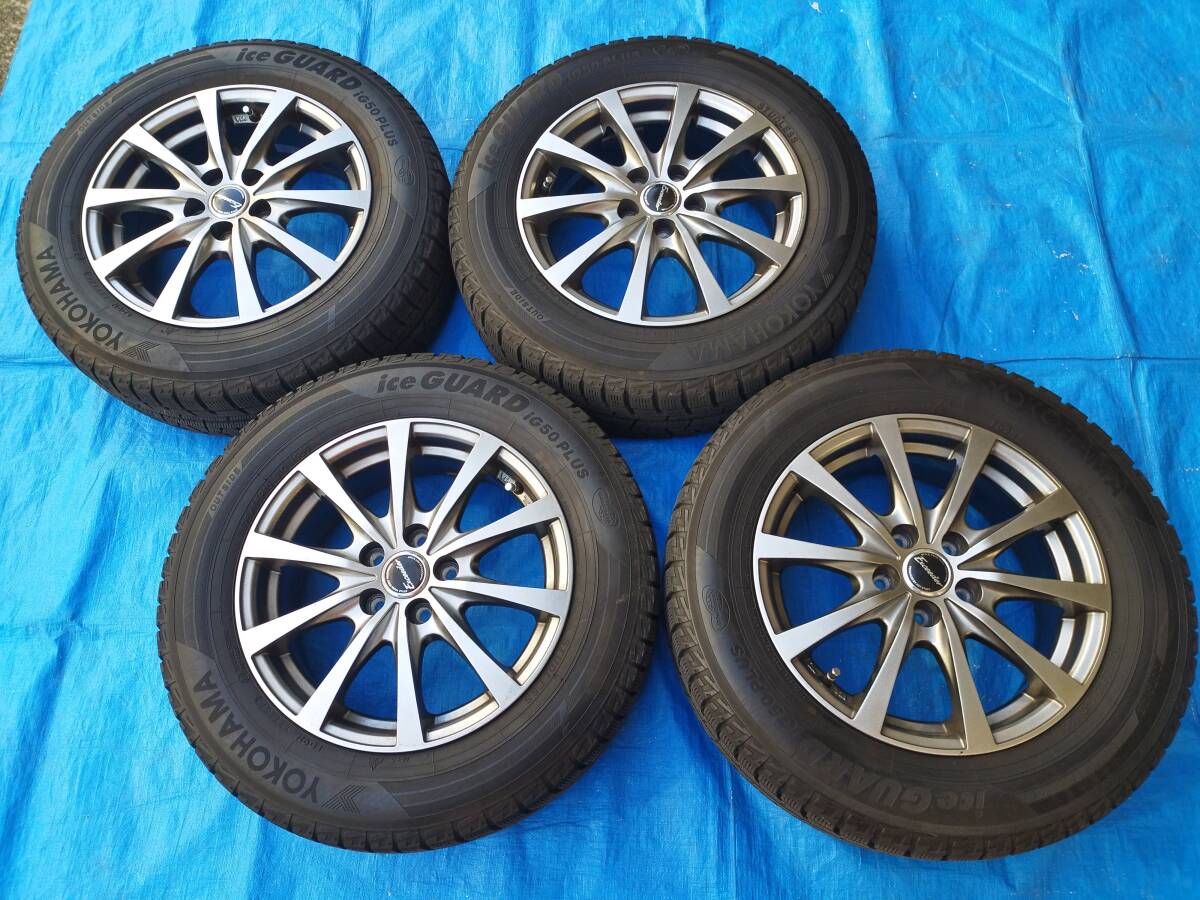 Yahoo!オークション - スタッドレス195/65R15 YOKOHAMA iceGUARD iG50P...