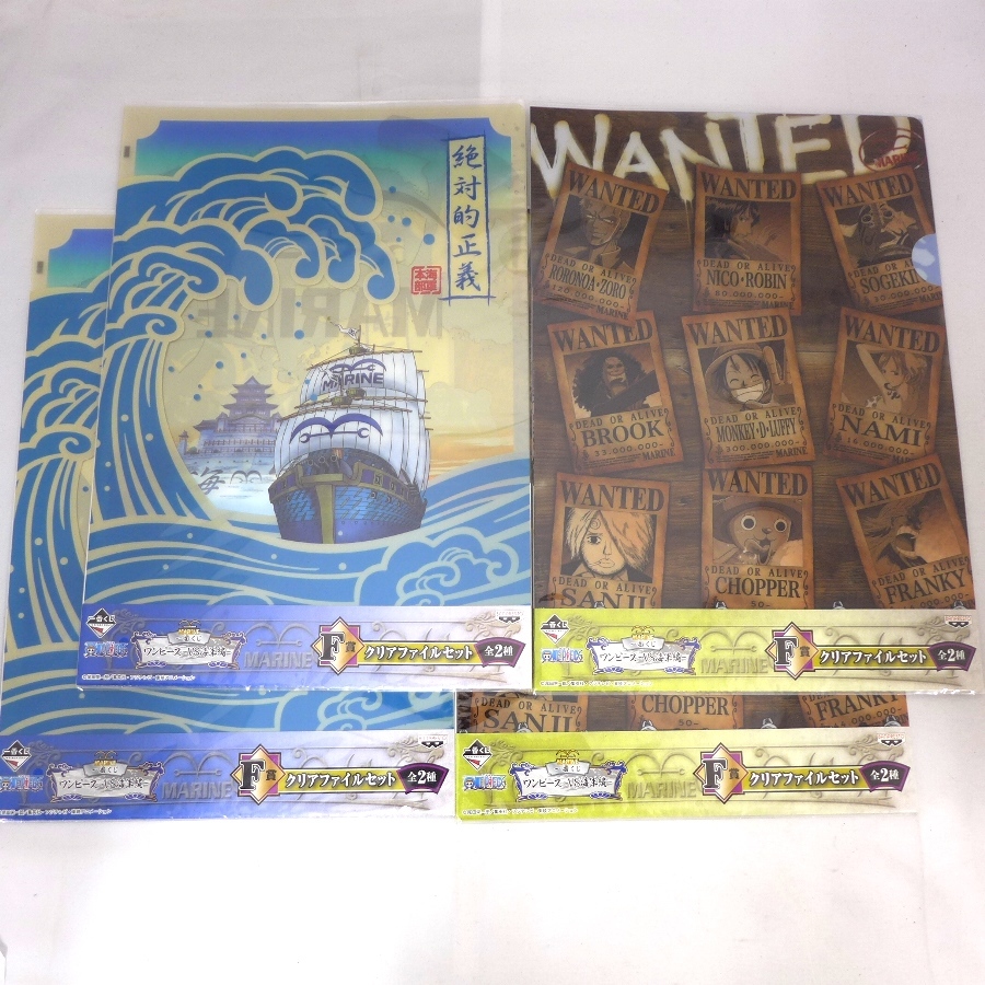 Yahoo!オークション - 【 大量まとめ 】 一番くじ ワンピース クリアポ...