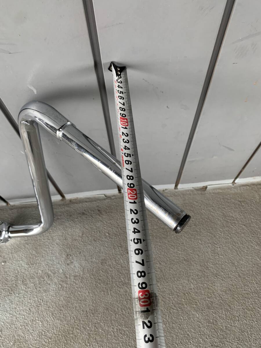 Yahoo!オークション - ハーレーダビッドソン ファットハンドルバー ラ...