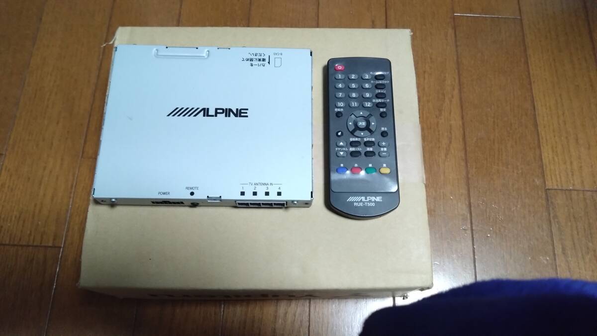 Yahoo!オークション - アルパイン 地上デジタルTVチューナー TUE-T500 ...