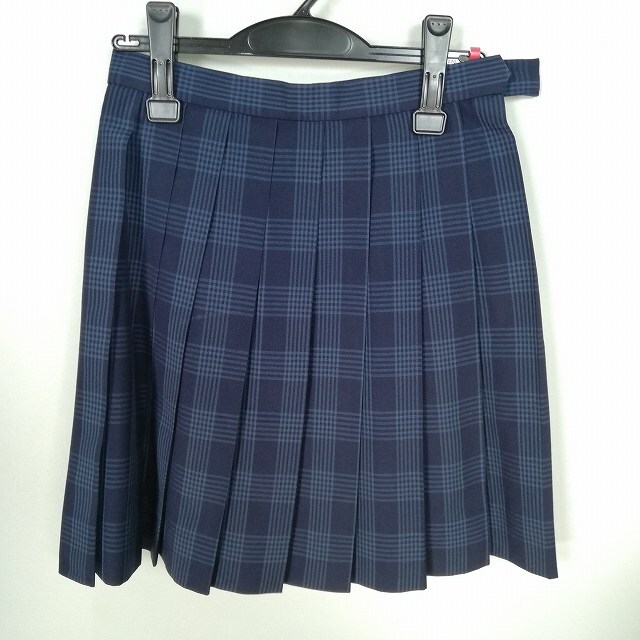 Yahoo!オークション - 1円 スクールスカート 夏物 w63-丈48 チェック ...