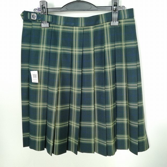 Yahoo!オークション - 1円 スクールスカート 大きいサイズ 冬物 w75-丈...