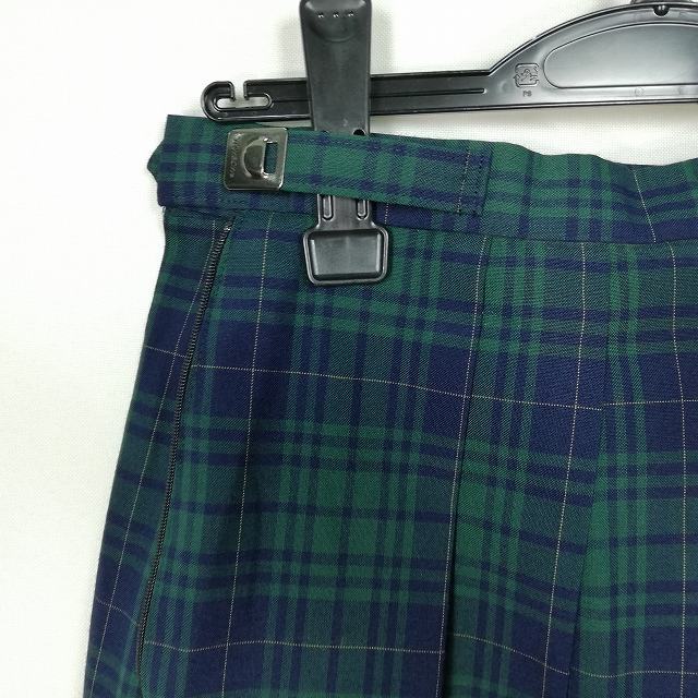 Yahoo!オークション - 1円 スクールスカート 夏物 w63-丈59 チェック ...