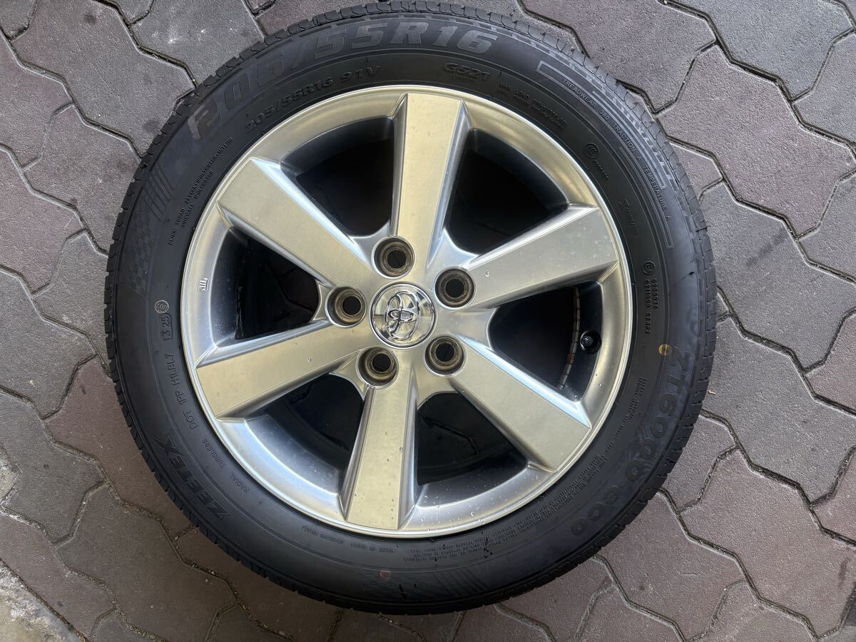 Yahoo!オークション - アイシス 純正 タイヤホイールセット 205/55R16 ...