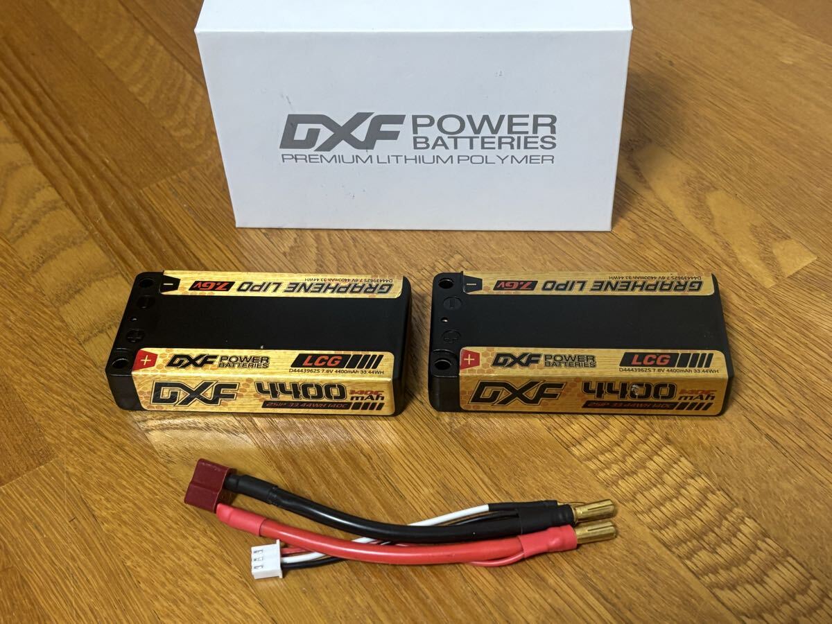 Yahoo!オークション - DXF 4400 リポバッテリー 1Sタイプ 7.6V 130C ラ...