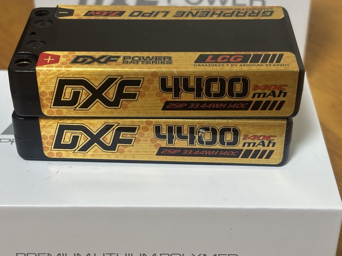 Yahoo!オークション - DXF 4400 リポバッテリー 1Sタイプ 7.6V 130C ラ...