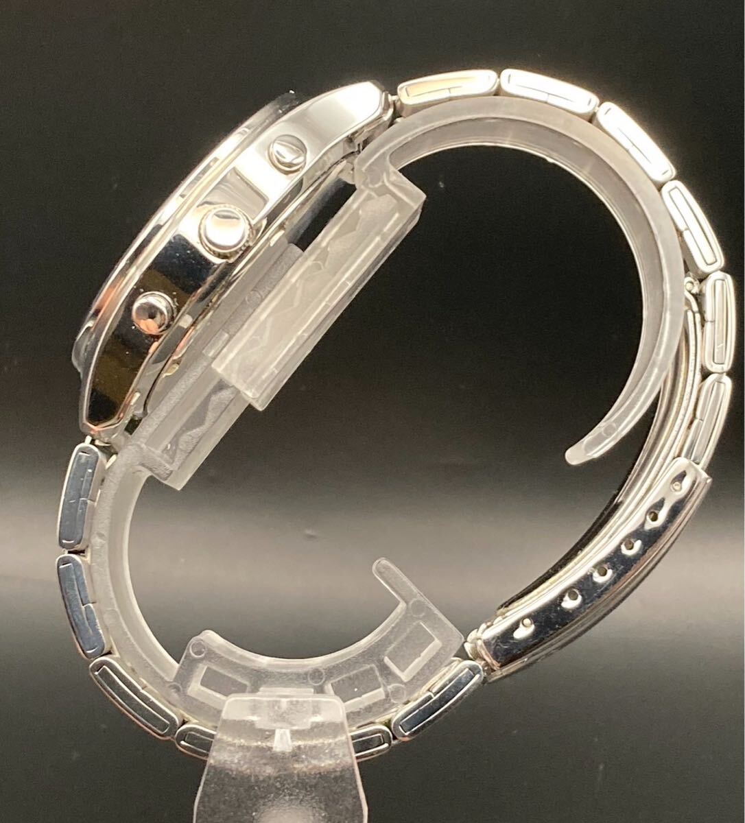 Yahoo!オークション - SEIKO 腕時計 クォーツ V657-7100 クロノグラフ...