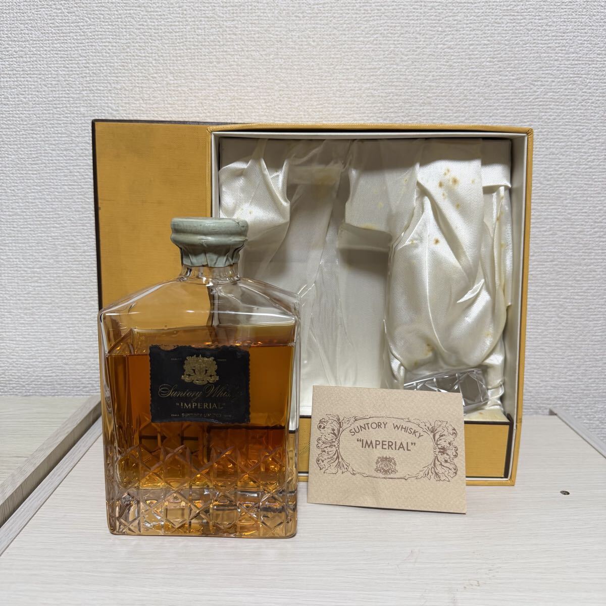 Yahoo!オークション - SUNTORY IMPERIAL WHISKY サントリー インペリア...