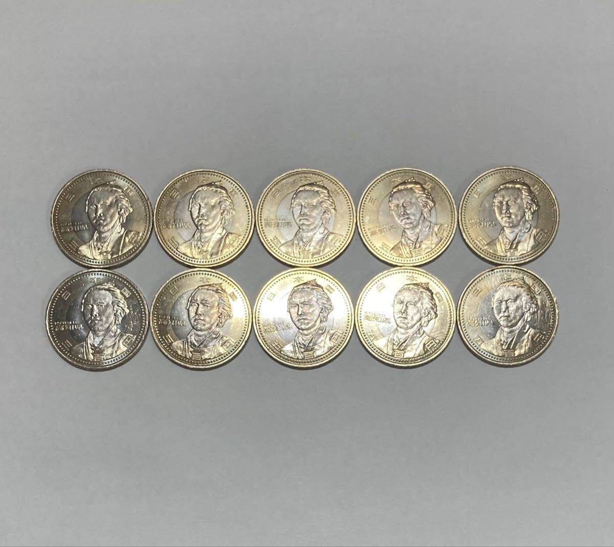 Yahoo!オークション - 3948-4610 記念硬貨 500円 10枚 地方自治法施行6...