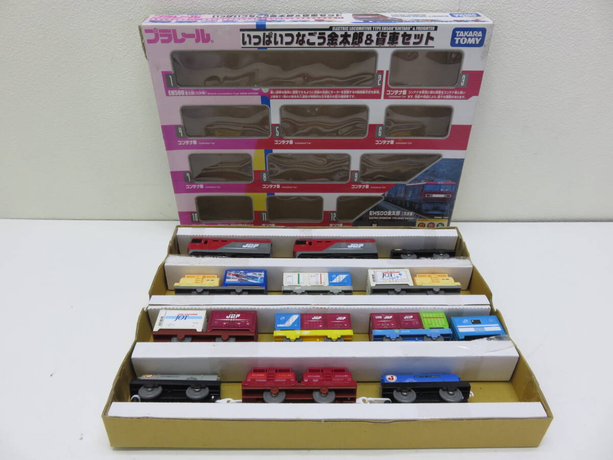 Yahoo!オークション - TAKARA TOMY プラレール いっぱいつなごう金太郎...