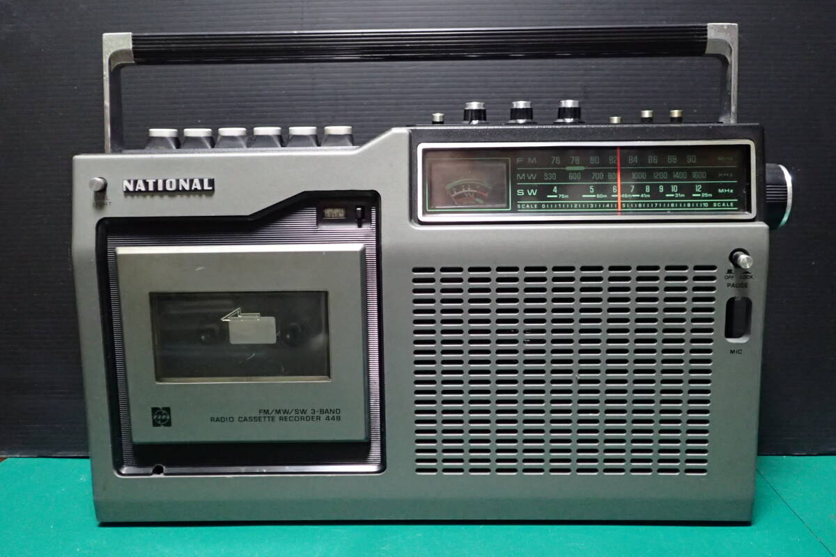 Yahoo!オークション - National RQ-448 3バンドラジカセ 整備済み