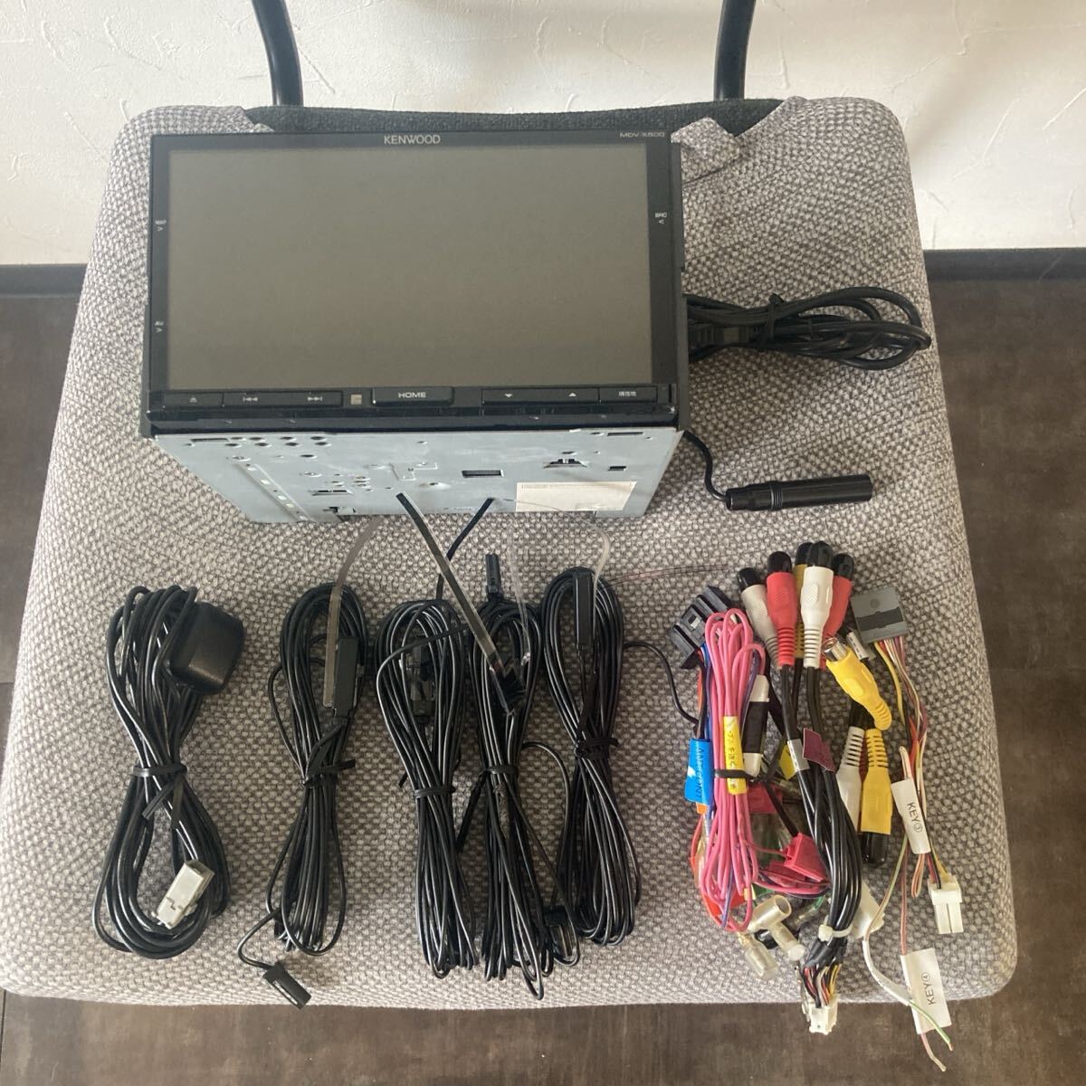 Yahoo!オークション - 中古 ケンウッド KENWOOD MDV-X500 メモリーナビ...