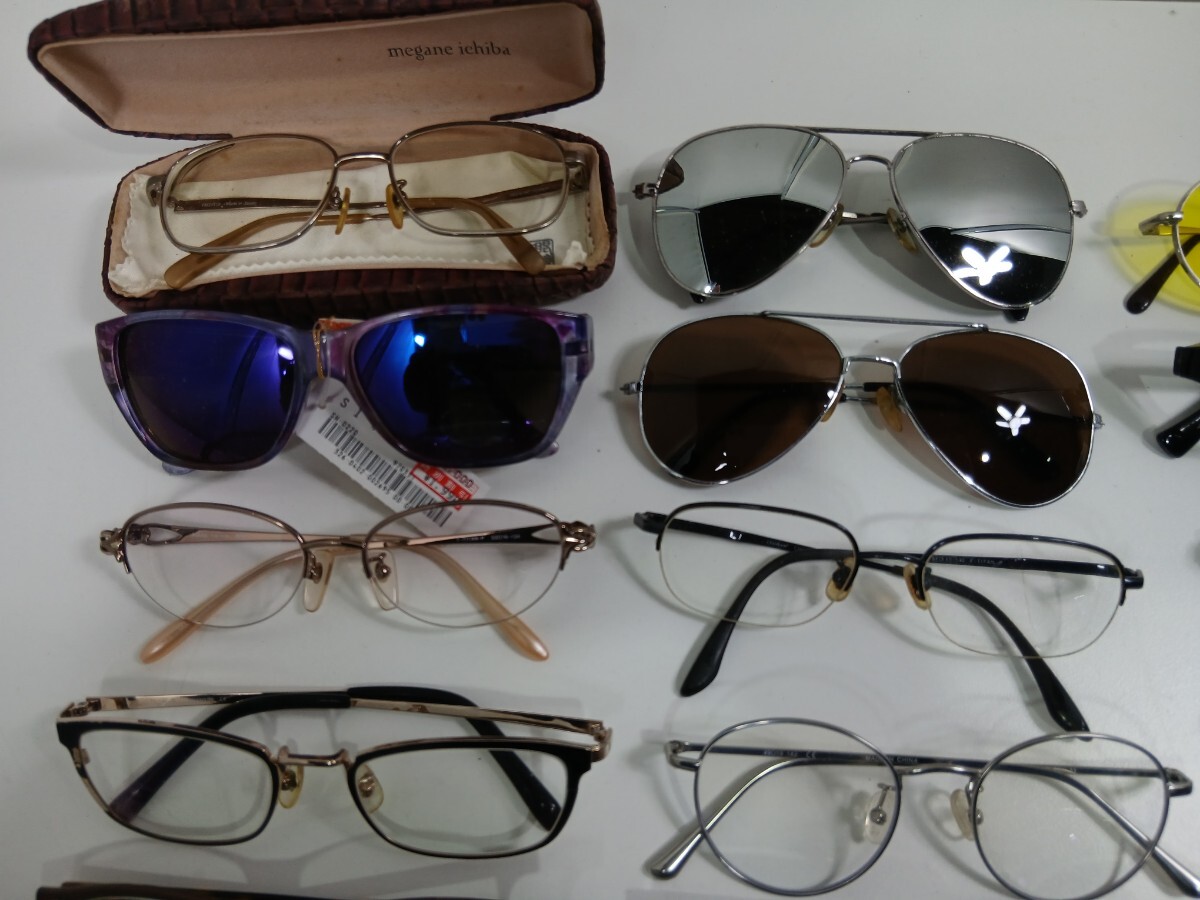Yahoo!オークション - #994 メガネ サングラス 32本セット 部品取り 眼...