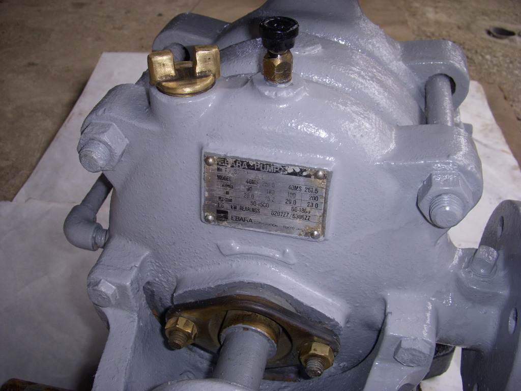 Yahoo!オークション - EBARA 多段 渦巻ポンプ