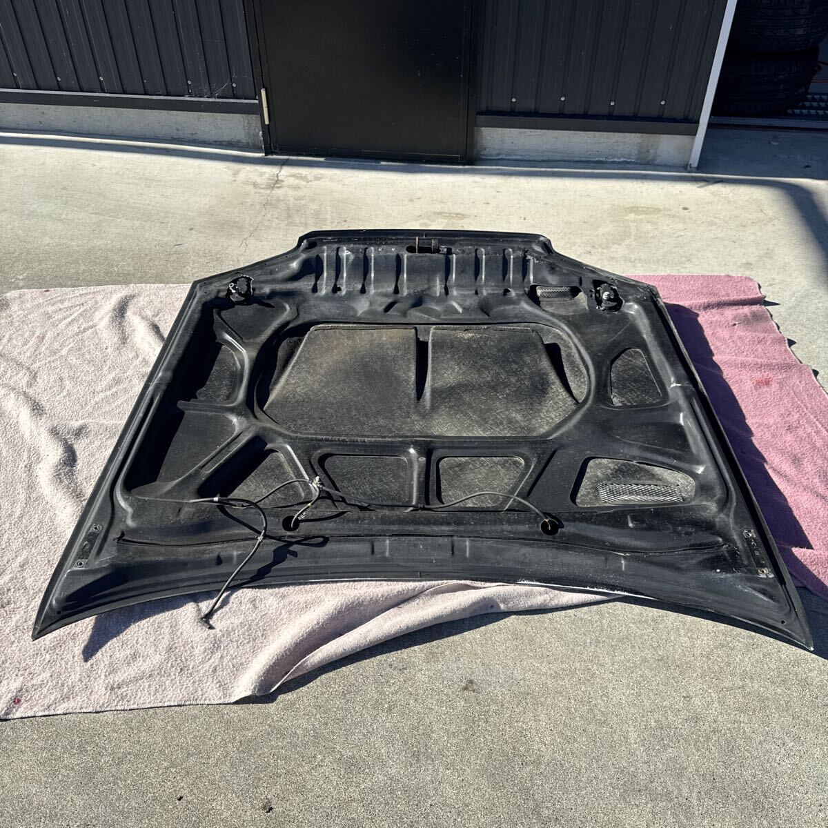 【樂淘letao】日本代購代標第一品牌－ER34 高瀬スタウト エアロ ボンネット エアロキャッチ付き カラー不明 黒系 R34 スカイライン