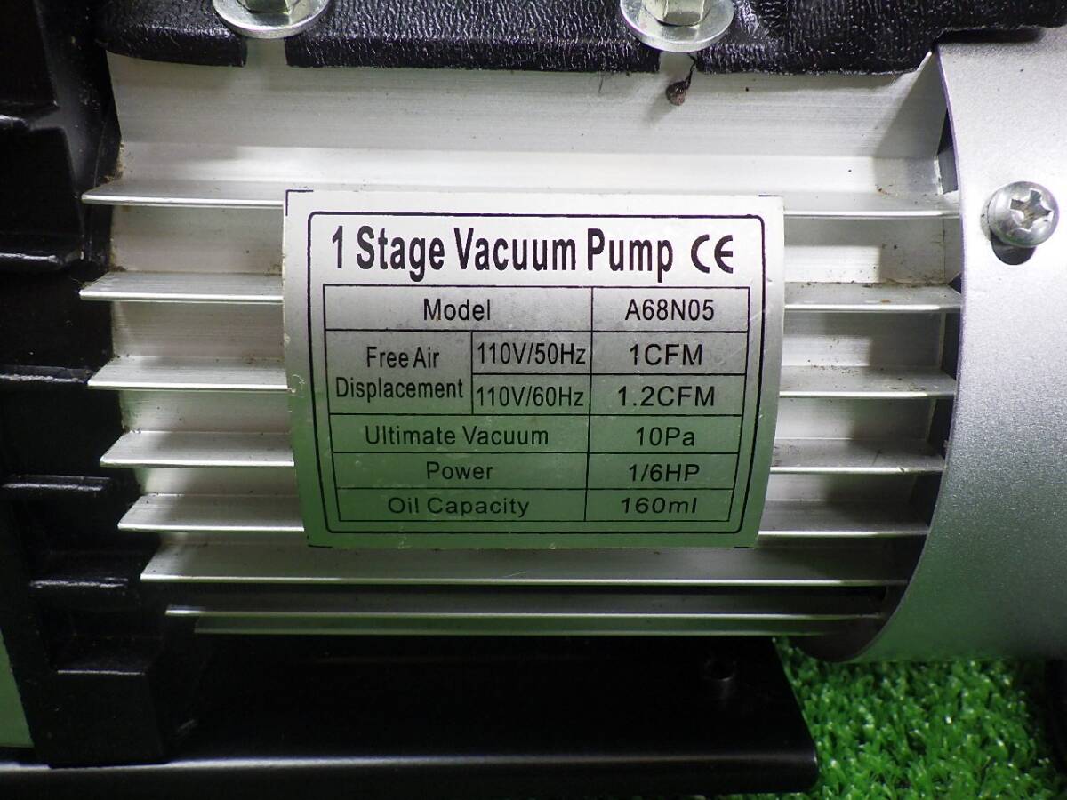 Yahoo!オークション - メーカー不明 1ステージ 真空ポンプ A68N05 コー...
