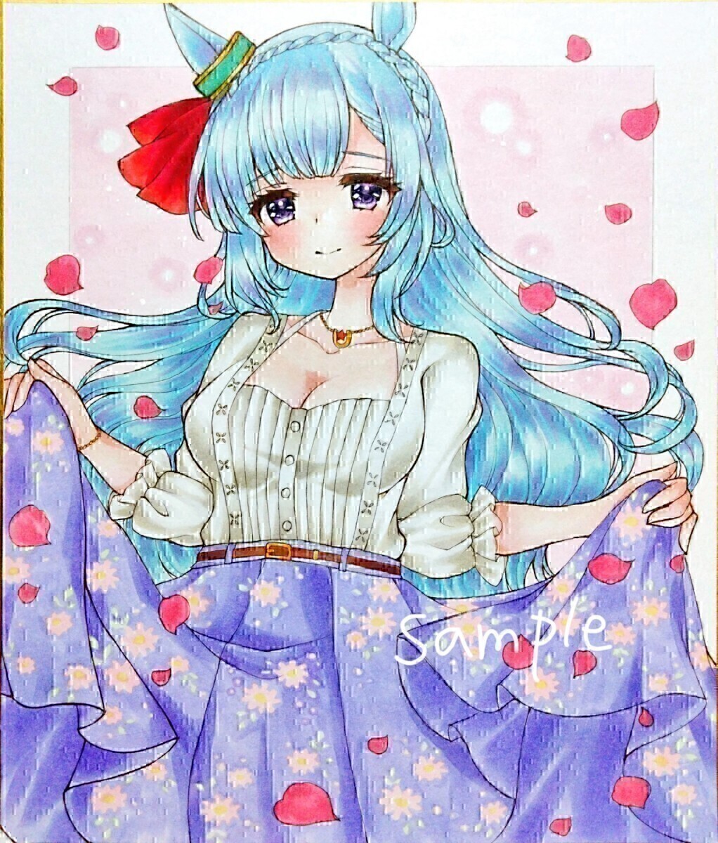 Yahoo!オークション - 同人手描きイラスト 簡易リクエスト 寸松庵色紙